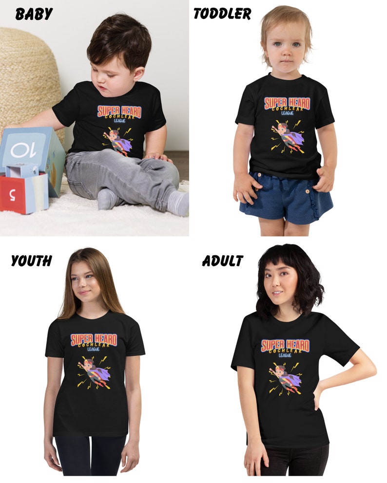 Super HEARO | Cochlear Implant | Deaf T-shirt - Etsy