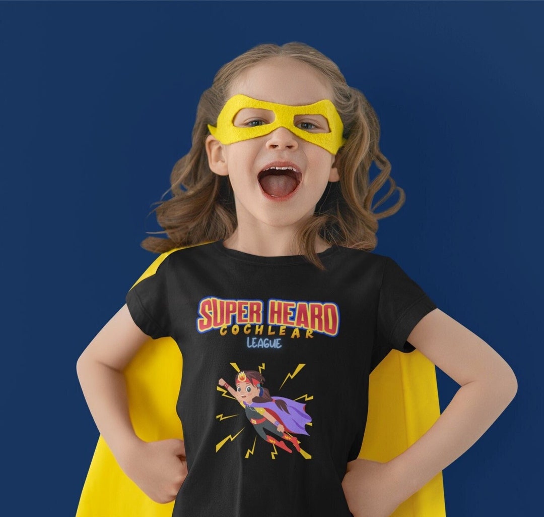 Super HEARO | Cochlear Implant | Deaf T-shirt - Etsy