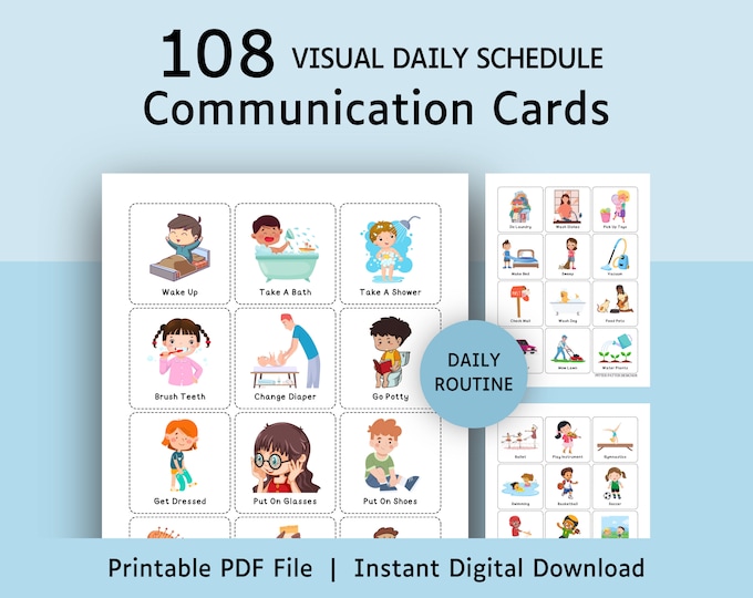 AAC Communication Board for Non Verbal Autism, Communication Book or ...