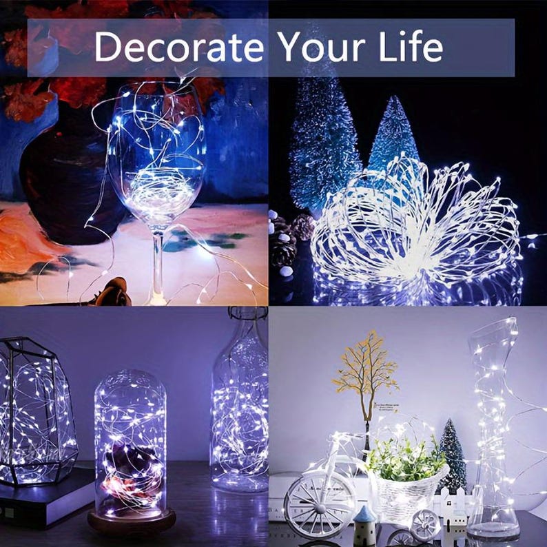 10M USB LED Micro Rice Wire Copper String Fairy Lights - Party Decor ...