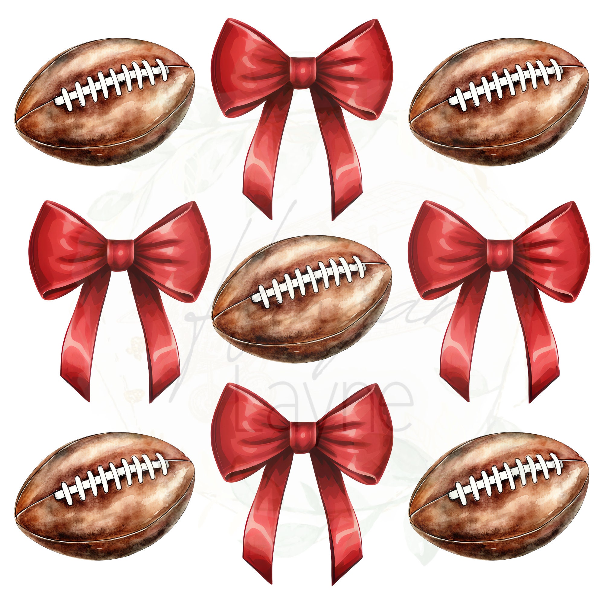 Red Bow Football PNG Alabama Football Sports Football Season Red ...