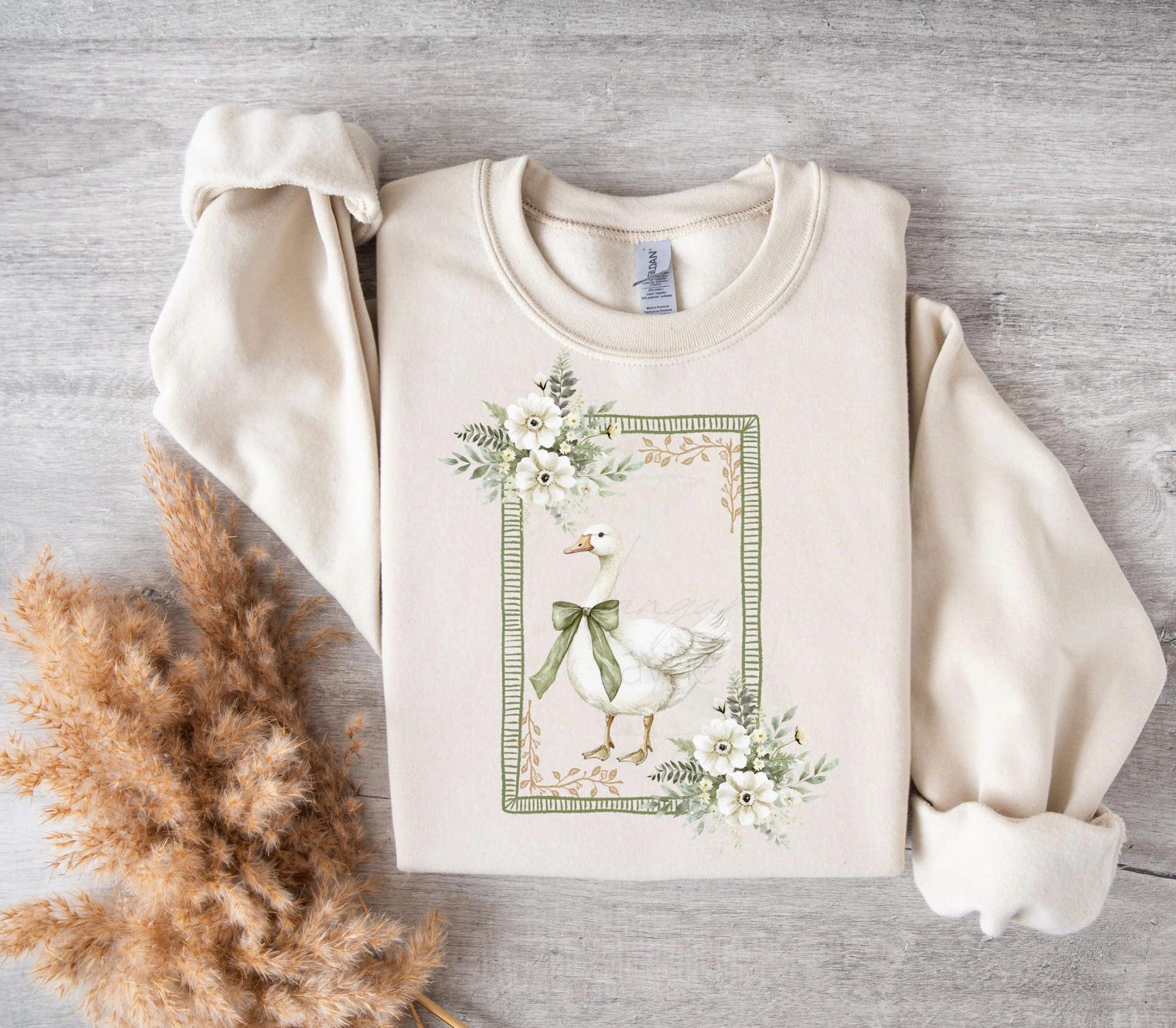 Cottagecore Country Goose PNG Vintage Thrifting Silly Cottage Granny ...
