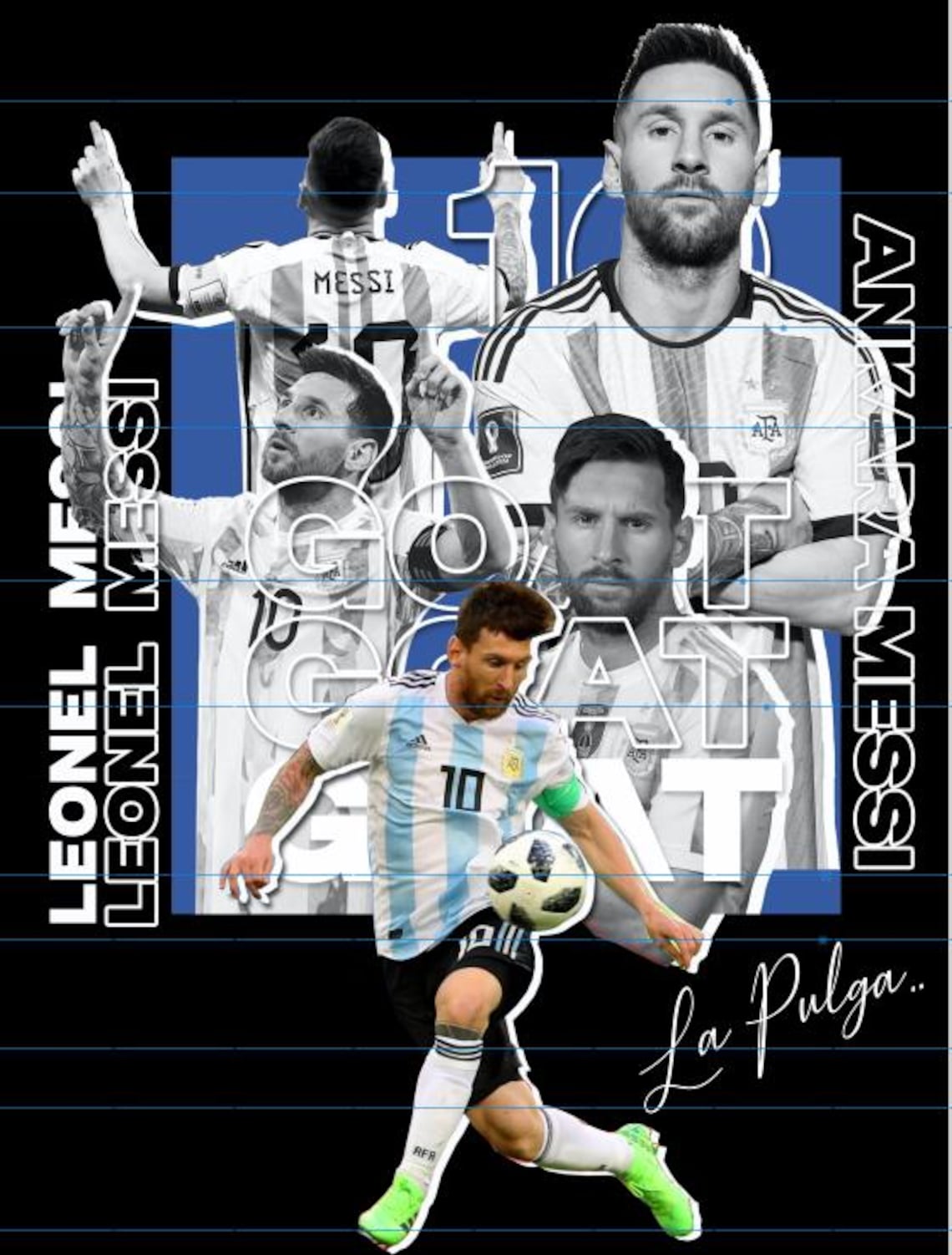 MESSI T-shirt - PNG Download Dtf - Etsy