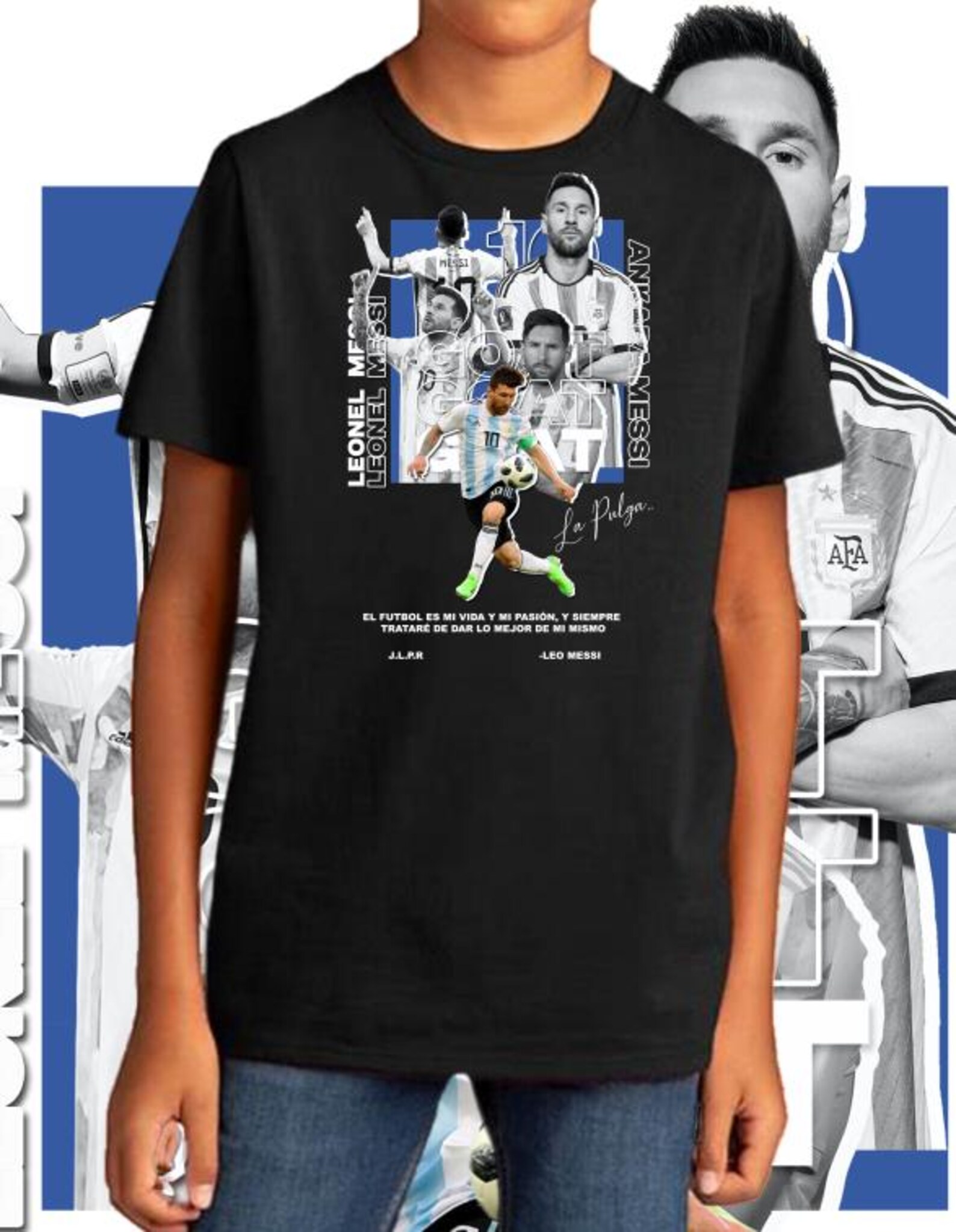 MESSI T-shirt - PNG Download Dtf - Etsy