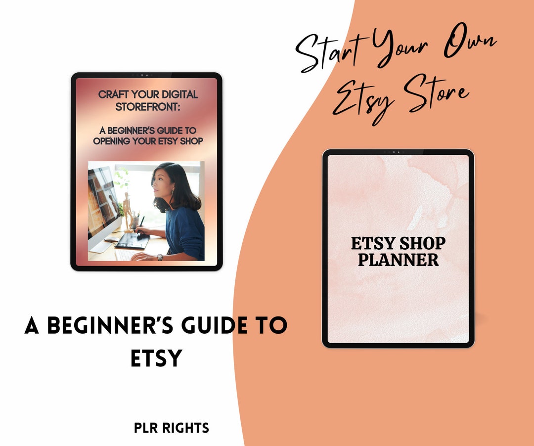 Etsy Manual With MRR L Guide With Master Resell Rights MRR & Private ...