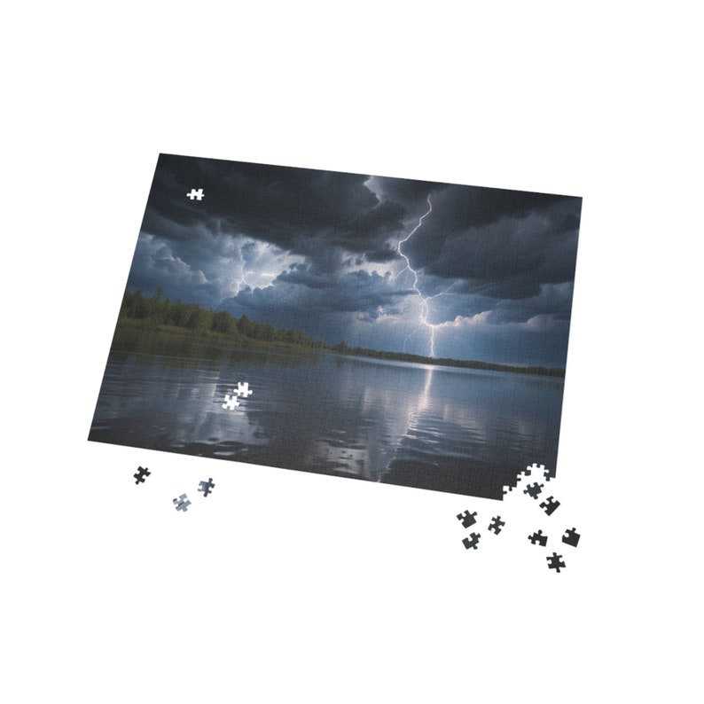 Ride the Cold Lake: Cloudy Sky, Sun Rays, Lightning Strike, Blue Sky ...