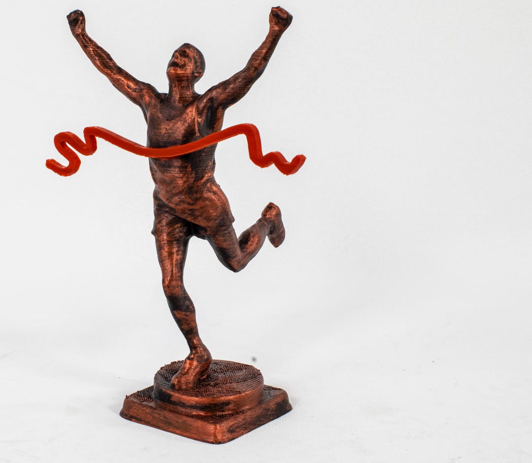 Runner Trophy, Winner,modern Art Feng Shui Sculpture Decor Living Room ...