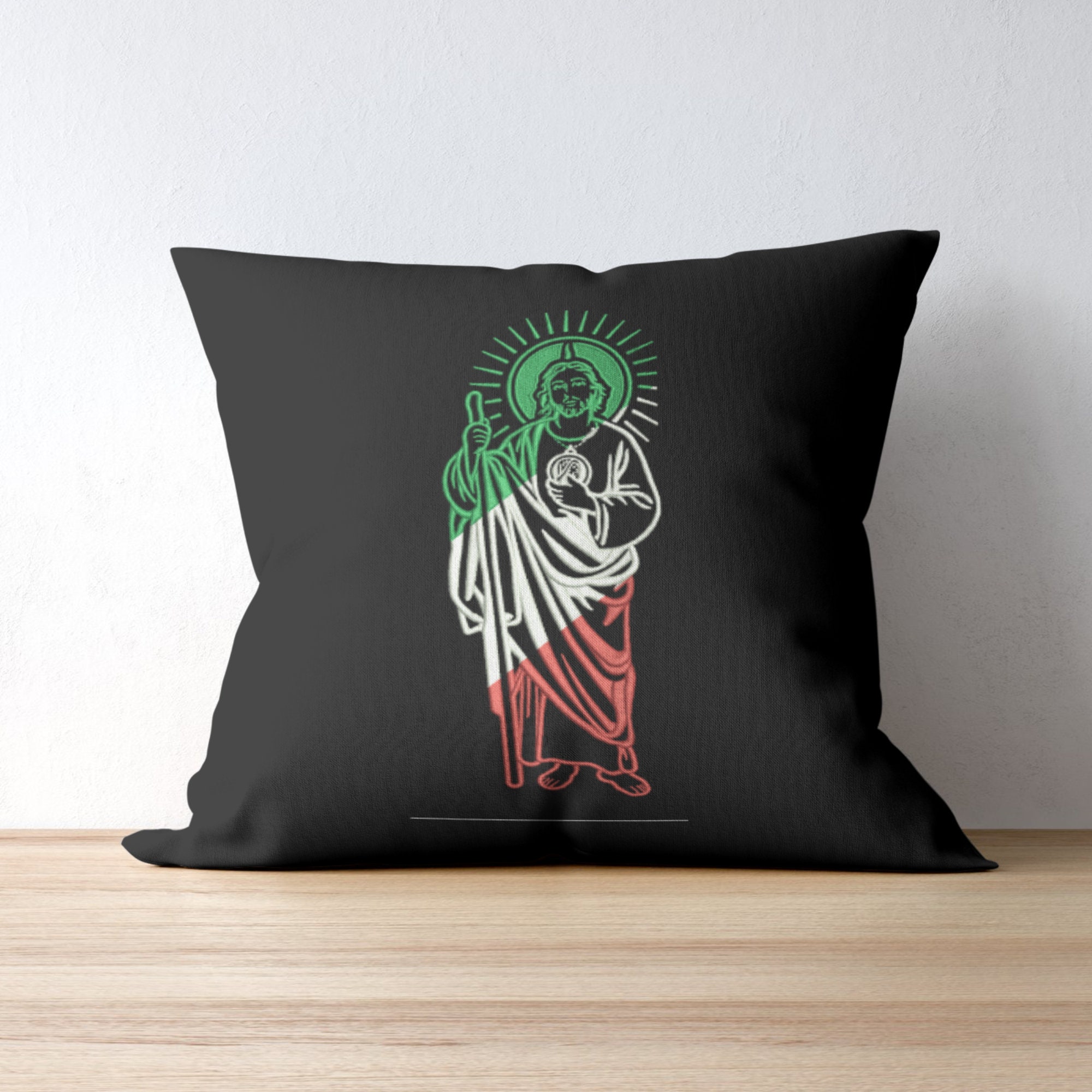 San Judas Tadeo Machine Embroidery - San Judas Tadeo Design - Heart of ...
