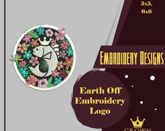 Save the Earth Machine Embroidery Design Go Green and Save Green 3 ...