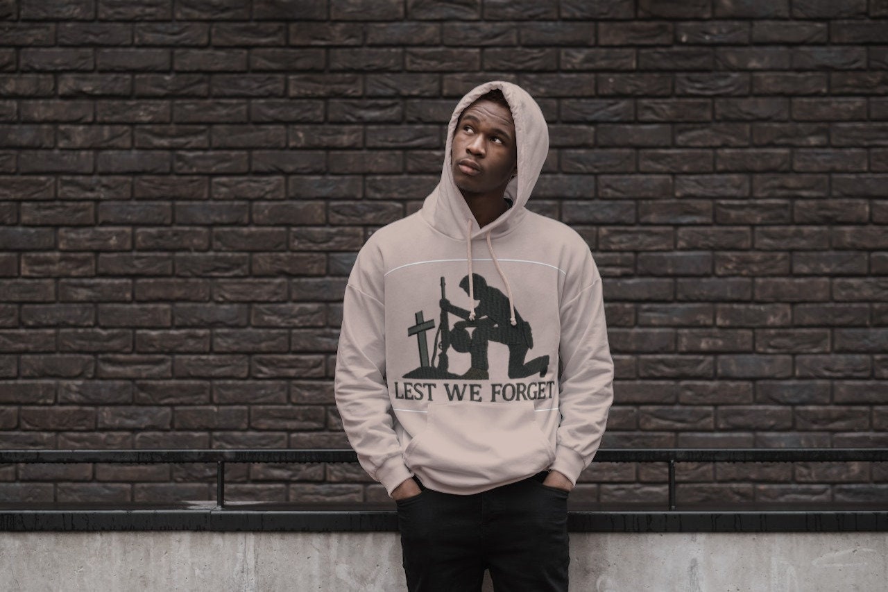 Anzac Day Machine Embroidery Design Lest We Forget 3 Sizes Instant ...