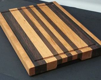 Premium Hard Maple and Exotic Wood Cutting Board - Etsy