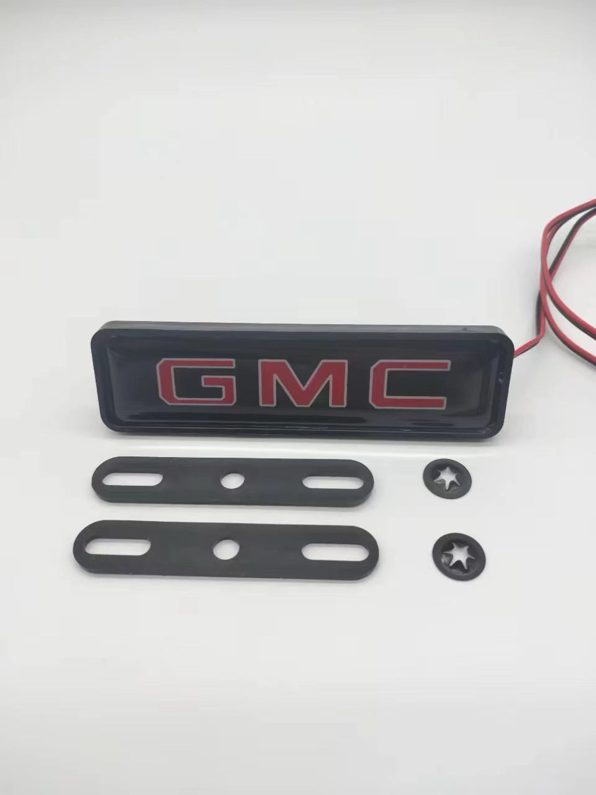 GMC LED Logo Light Car for Front Grille Emblem Badge Illuminated Decal ...