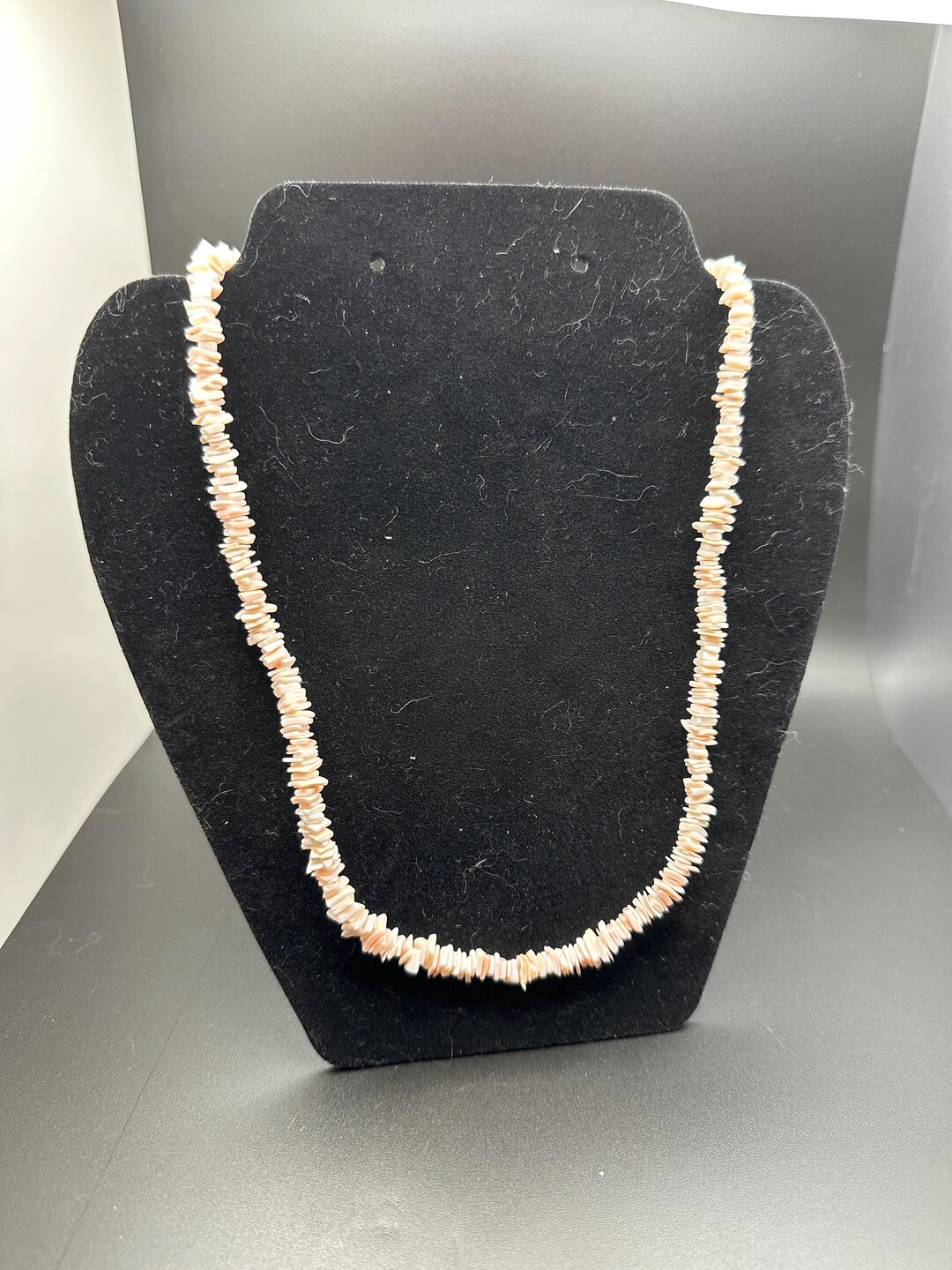 Vintage 80s 90s Light Pink Puka Shell Necklace 24 Inches - Etsy