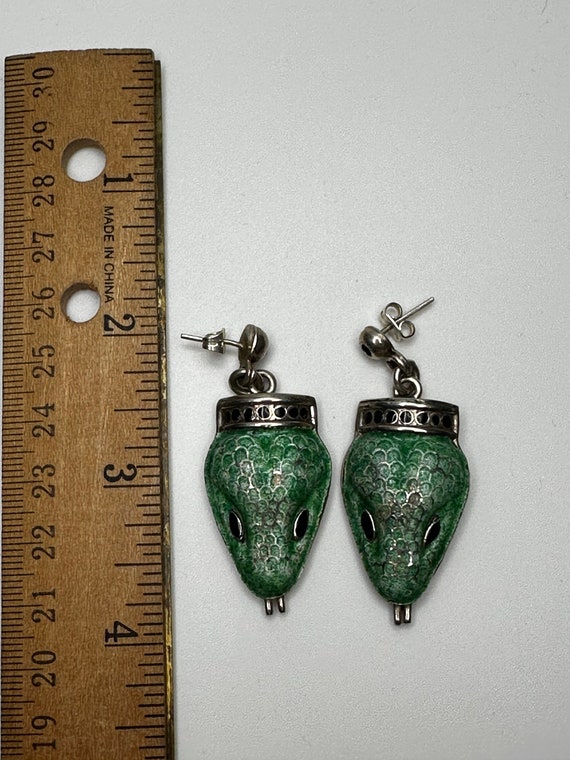 Rare Melesio Villarreal 980 silver taxco mexico ename… - Gem