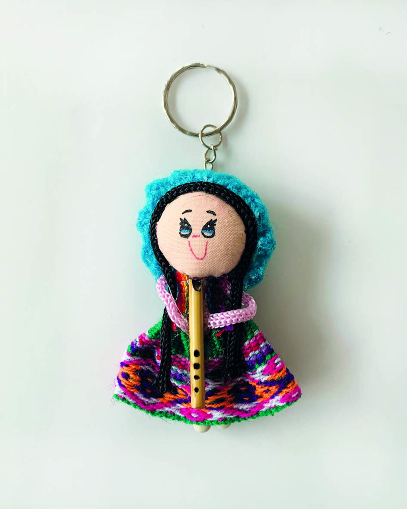 Peruvian Handmade Cute Andean Doll Keychain Souvenir - Etsy