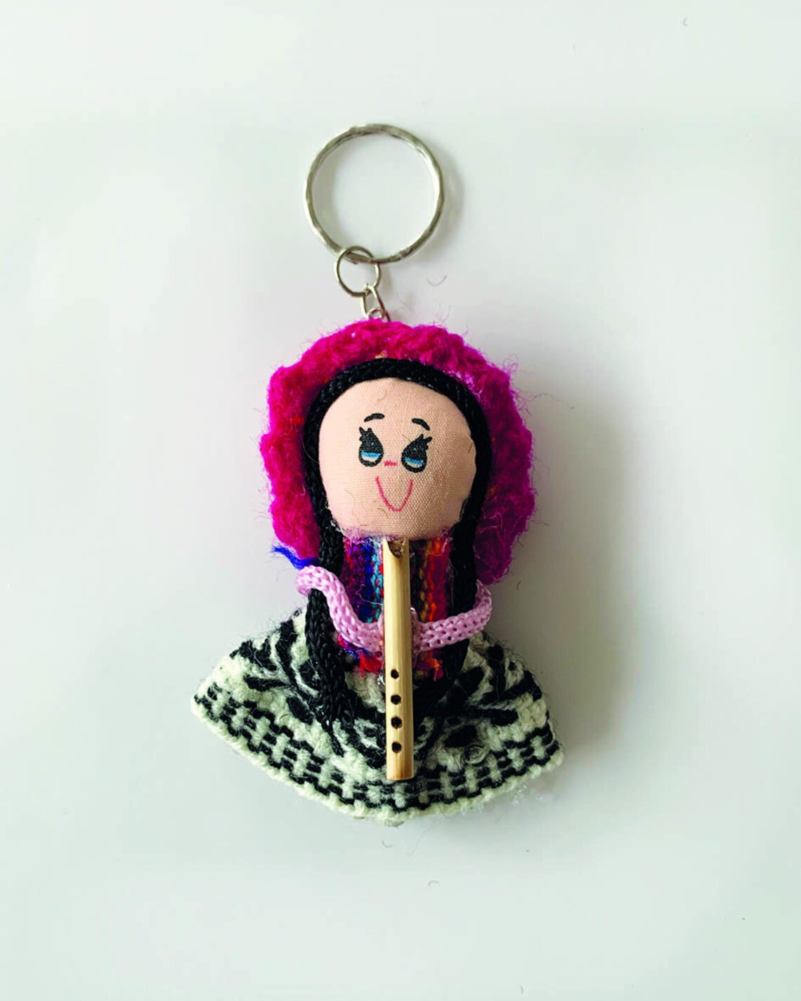 Peruvian Handmade Cute Andean Doll Keychain Souvenir - Etsy