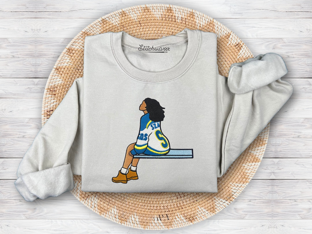 SZA SOS Embroidered Crewneck, Sza Merch, Sza Shirt, Sza Sweatshirt, Sza ...