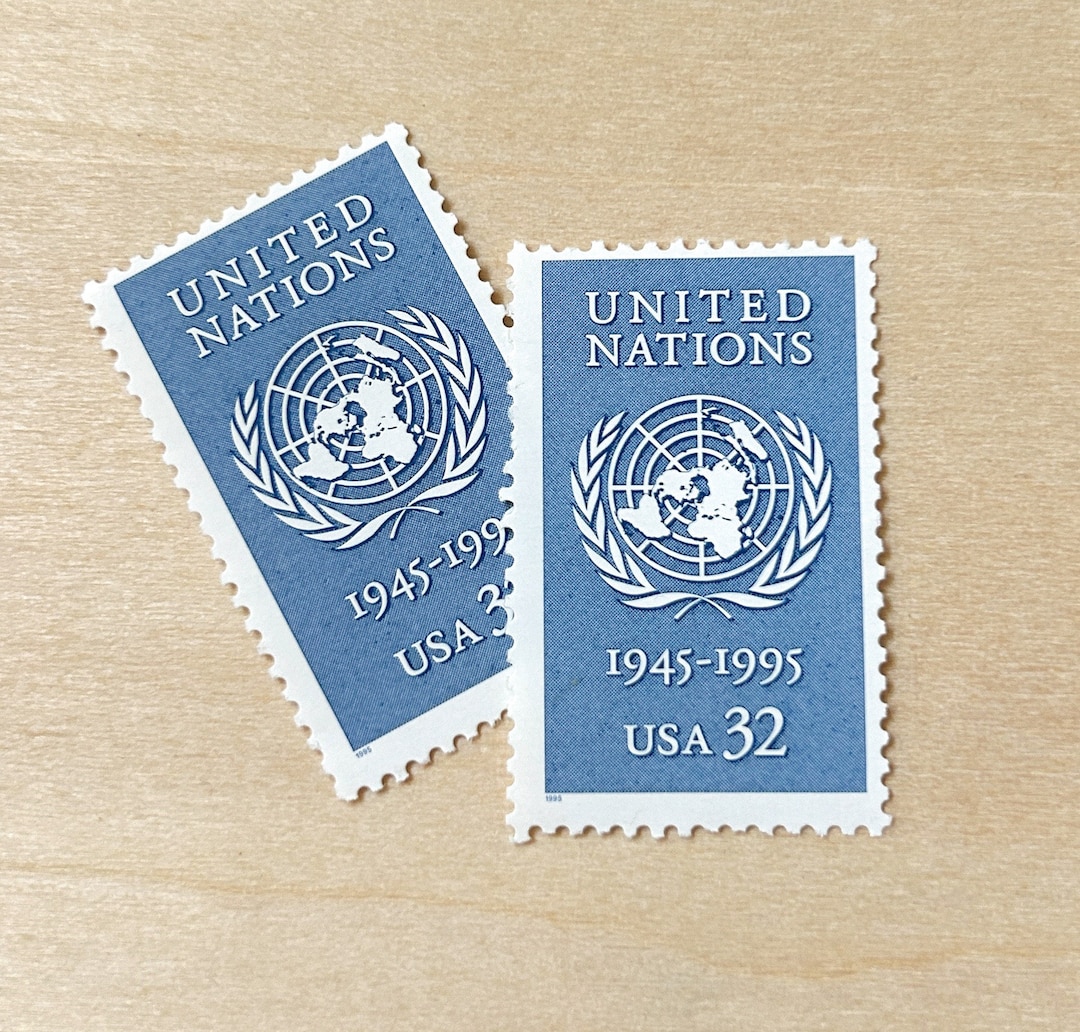 Unused US Postage United Nations Stamp 32 Cents - Etsy