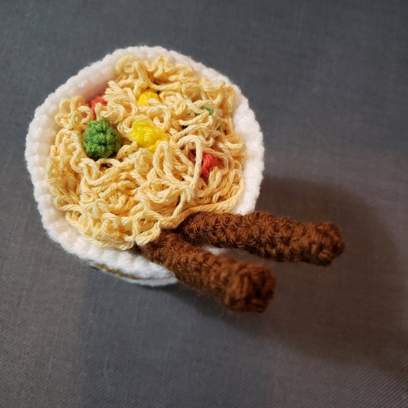 Cup Noodles Crochet Pattern RAMEN CUP - Etsy