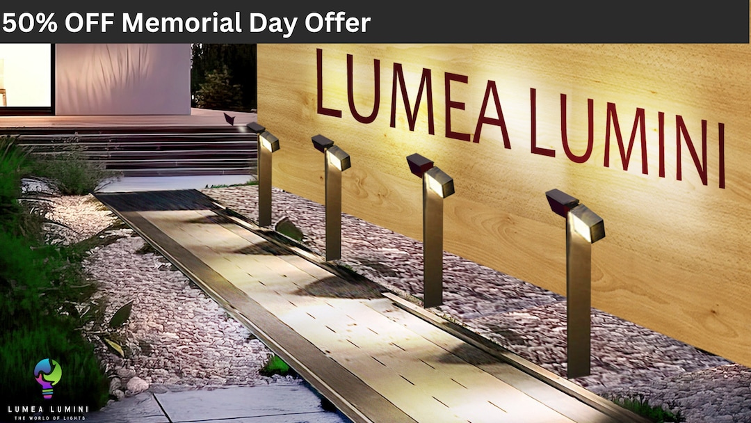 400lm Low Voltage RGB Lanscape & Pathway Lights 4 Pack - Etsy