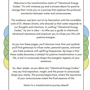 Vibration Energy Code - Etsy UK