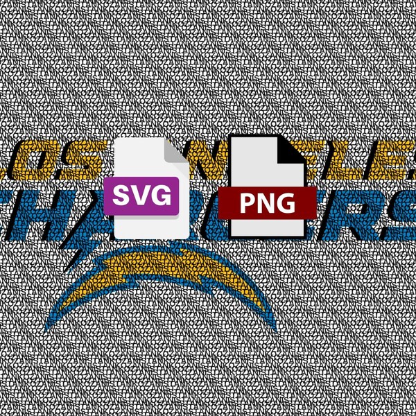 Los Angeles Charger Svg for Cricut - Etsy