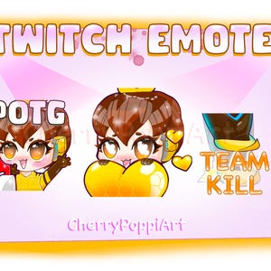 DVA EMOTE, Chibi Emote , Emotes , Badges , Animated Emote , Ow , Twitch ...