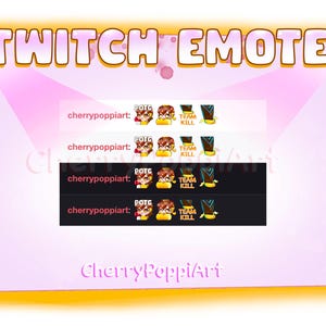 DVA EMOTE, Chibi Emote , Emotes , Badges , Animated Emote , Ow , Twitch ...
