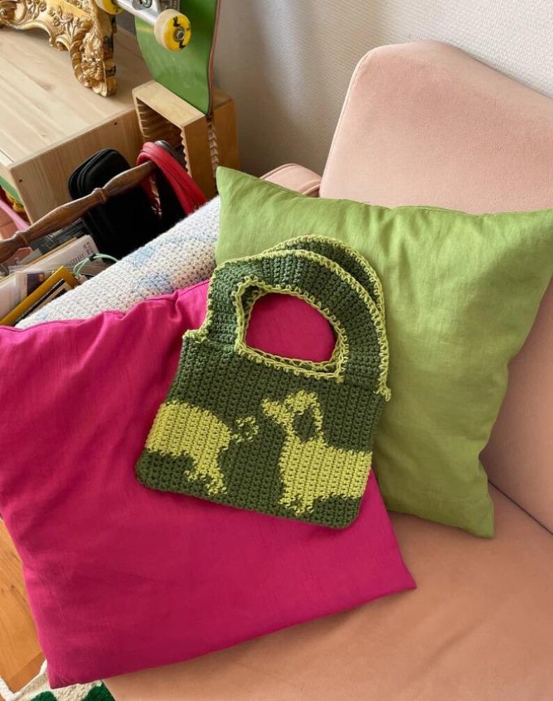 Crochet Pattern Sausage Doggy Bag - Etsy