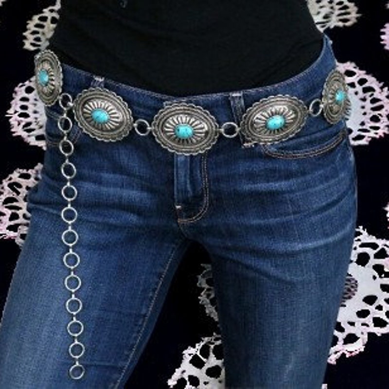Concho Belt - Etsy