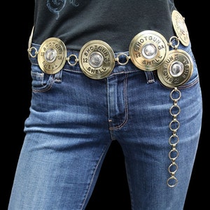 Western Concho Belt Shotgun Shell S/M - Etsy