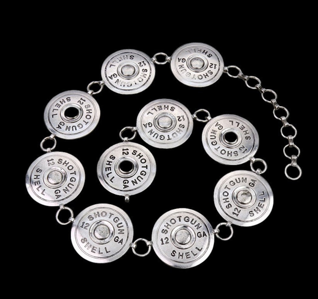 Western Concho Belt Shotgun Shell S/M - Etsy