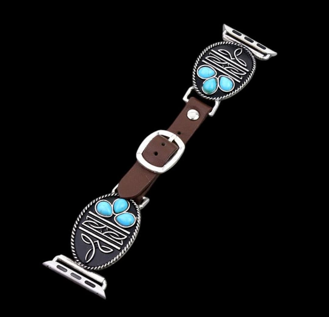 Apple Watch Western Bands With Stone 38/40/41mm - Etsy