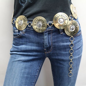 Western Concho Belt Shotgun Shell S/M - Etsy