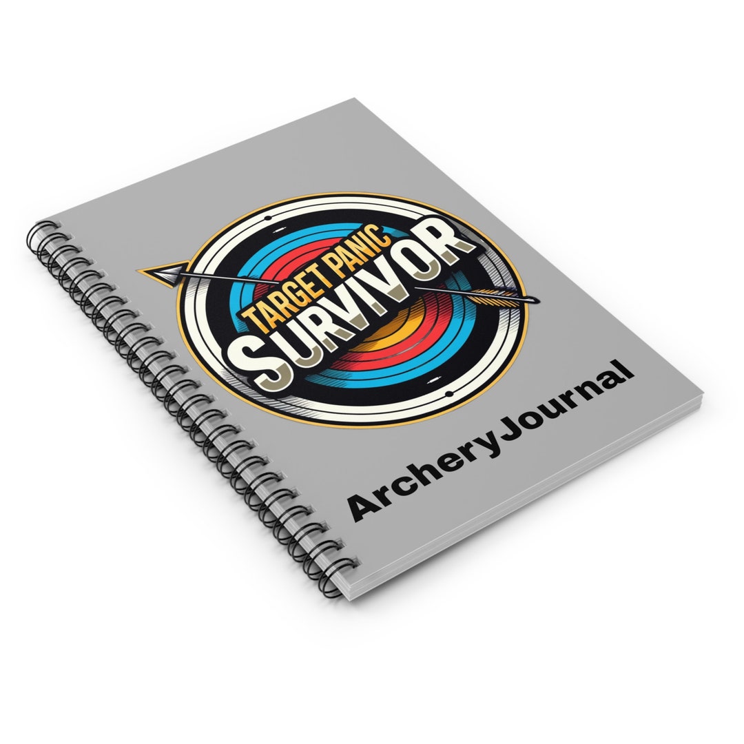 Archery Journal Target Panic Survivor Theme - Etsy