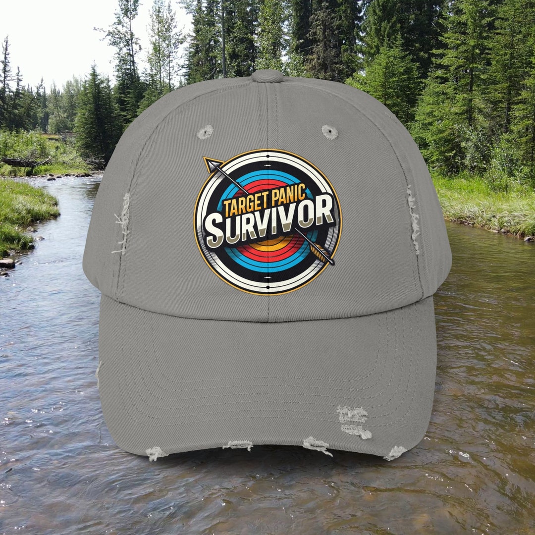 Archery Cap Target Panic Survivor - Etsy