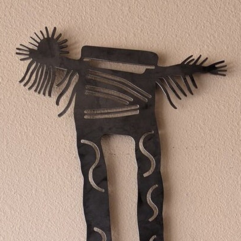 Wall Art Shaman Metal - Etsy