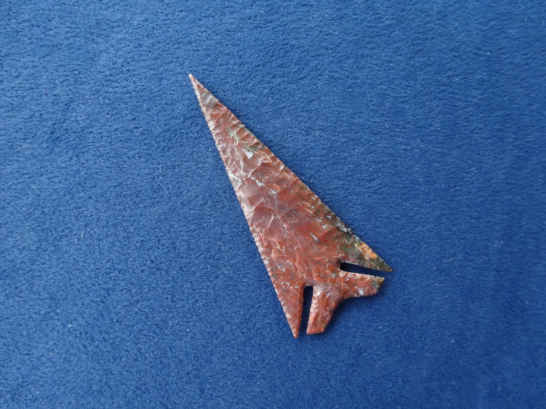 Modern Elko Style Arrowhead Out of Fancy Jasper - Etsy