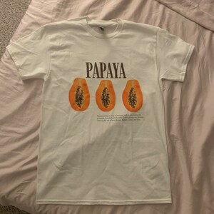Papaya Vintage Graphic Tee | Unisex Graphic Tee - Etsy