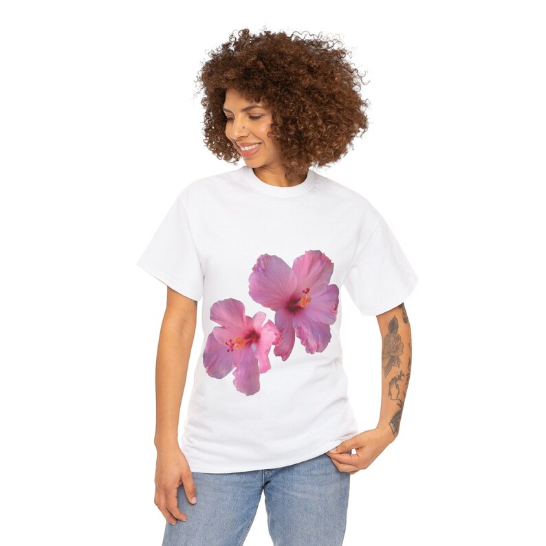 Hibiscus Tee | Summer Graphic Tees - Etsy