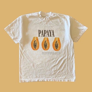 Papaya Vintage Graphic Tee | Unisex Graphic Tee - Etsy