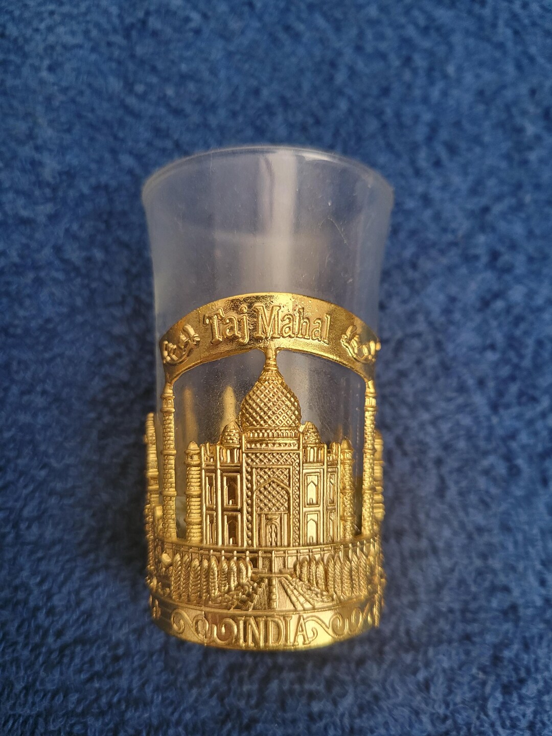 Souvenir Taj Mahal India Shot Glass (gold) - Etsy