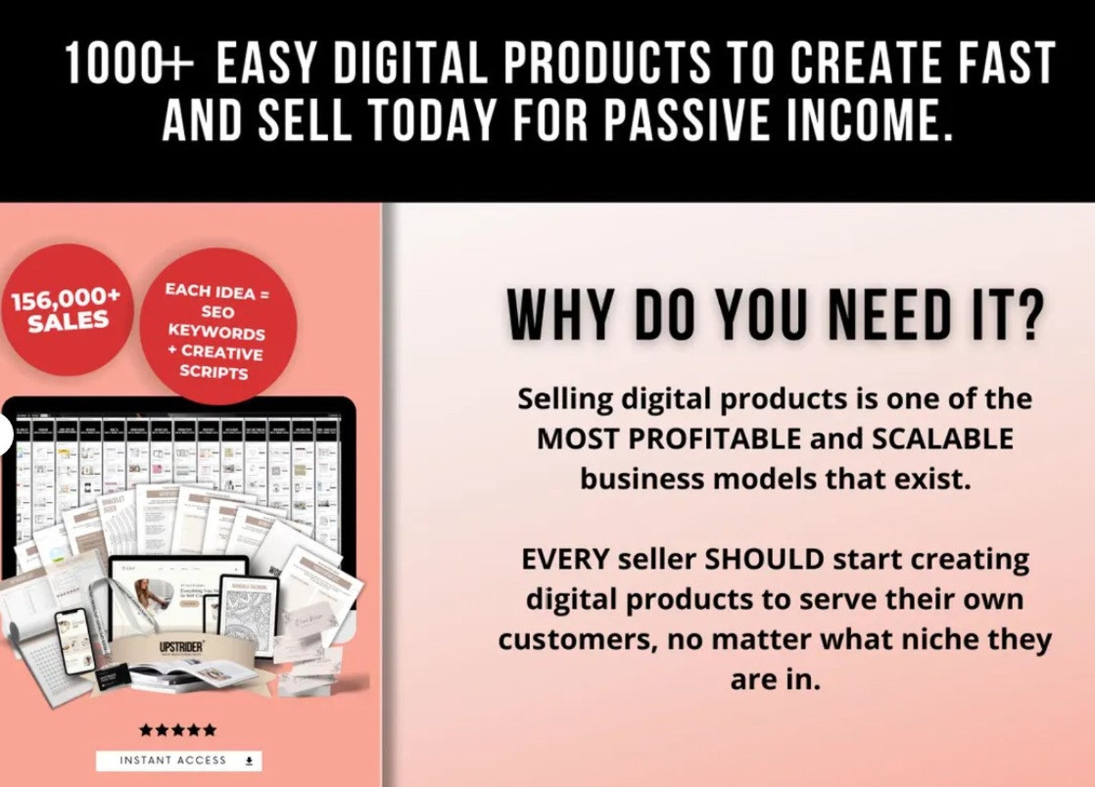 1000 Digital Products Ideas to Create and Sell Today for Passive Income ...