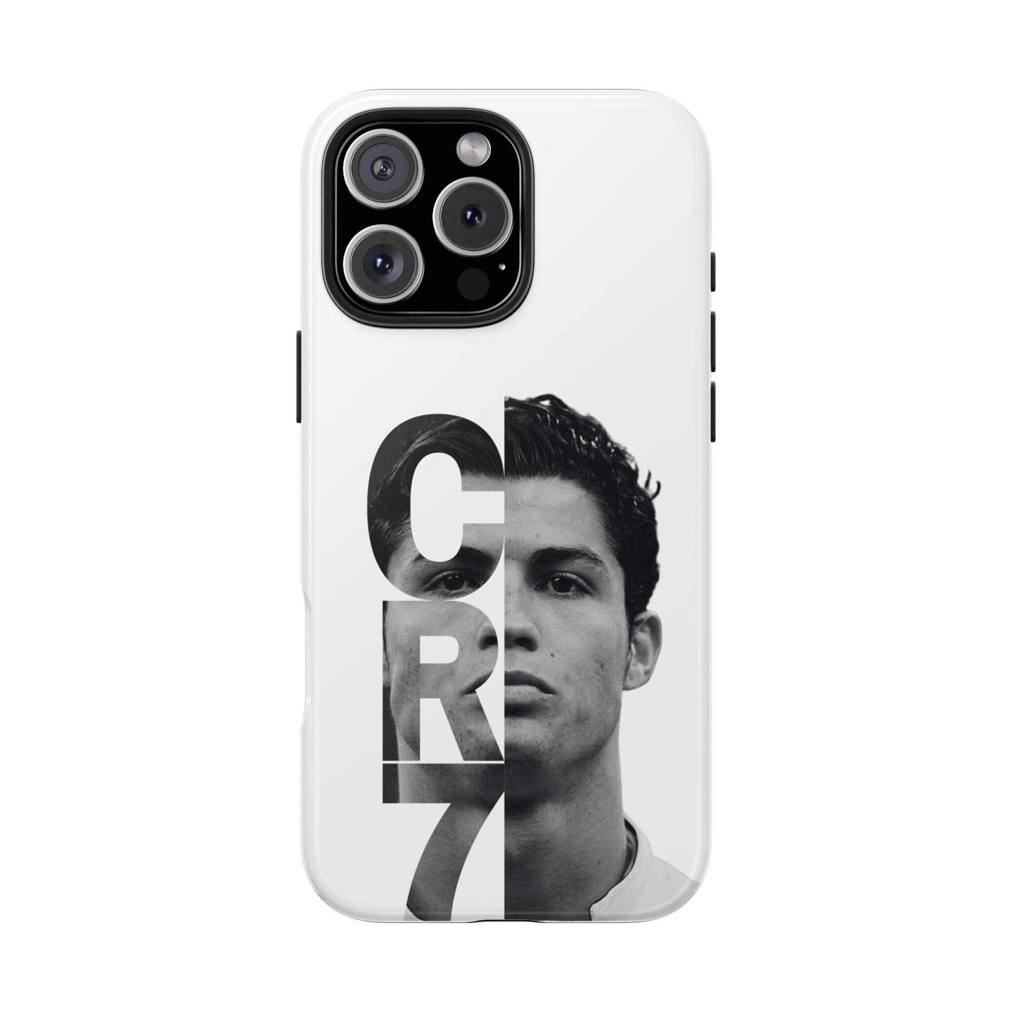 CR7 Cristiano Ronaldo iPhone Case - White Phone Case for iPhone 16 Pro ...