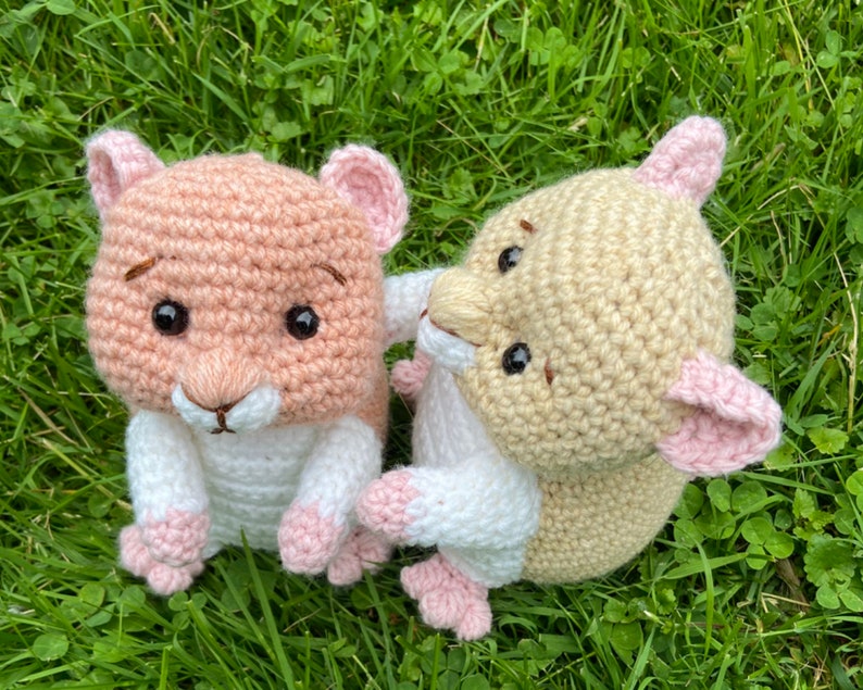 Hamster No Sew Crochet Pattern, Easy Amigurumi Crochet Patterns ...