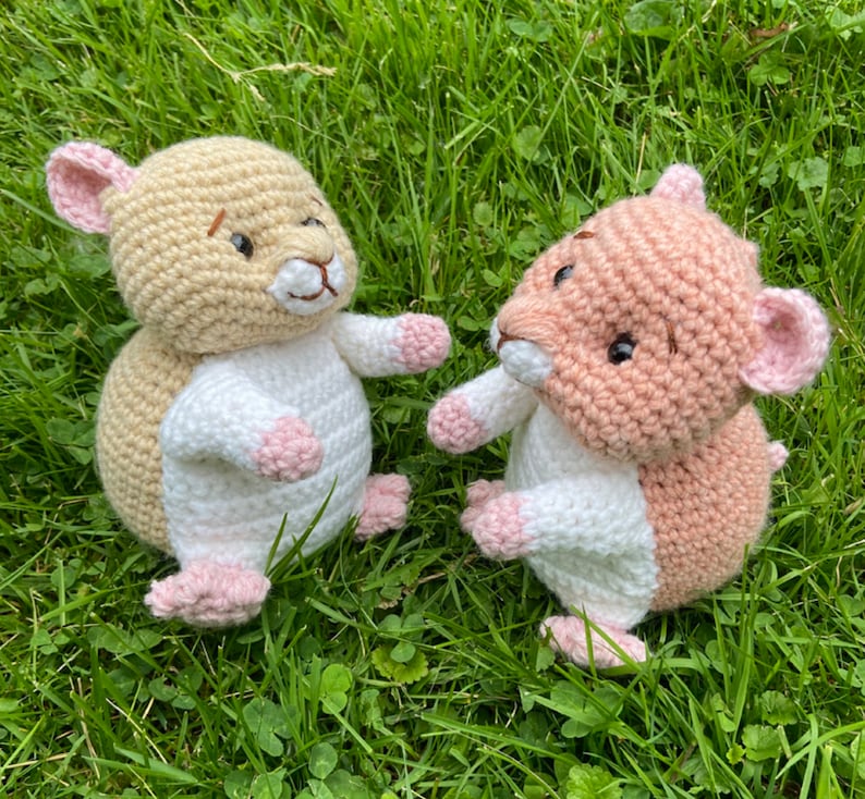 Hamster No Sew Crochet Pattern, Easy Amigurumi Crochet Patterns ...