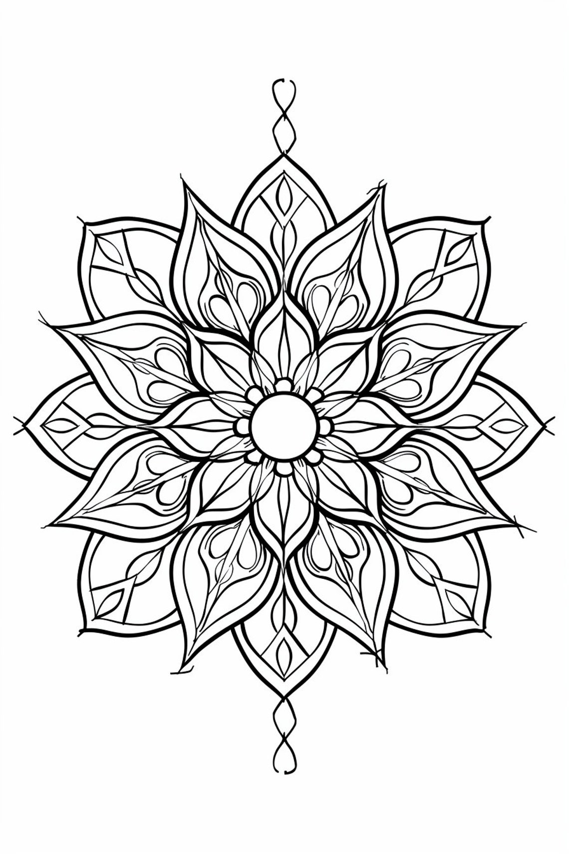 21 Mandala Coloring Pages - Adult Coloring Pages - Nature Coloring Page ...