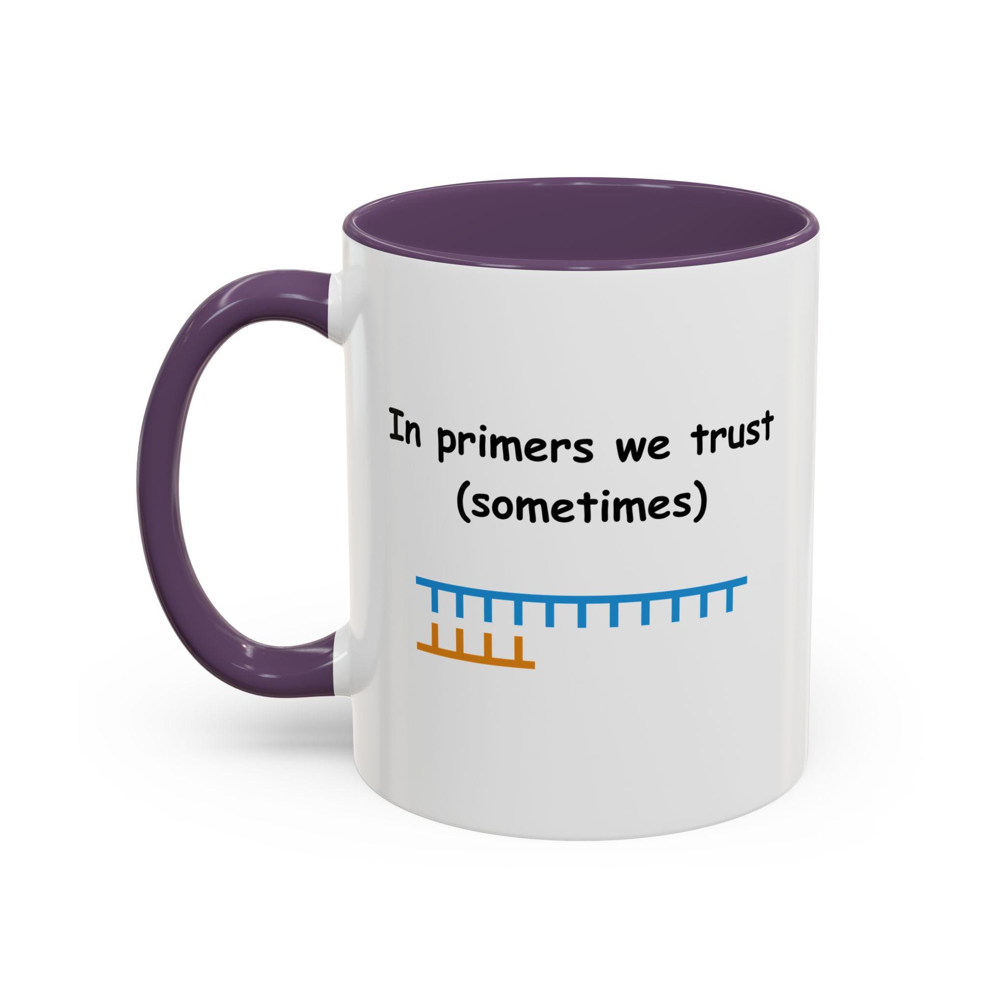 DNA Primer Mug | PCR, Molecular Biology, Scientist Coffee Mug ...