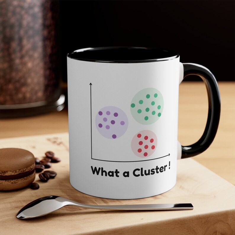 Data Science Funny Mug. What a Cluster. Data Science Gift, Data ...