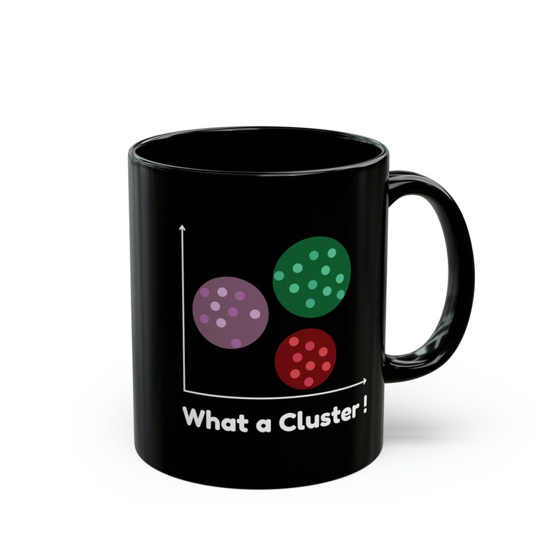 Data Science Funny Mug. What a Cluster. Data Science Gift, Data ...